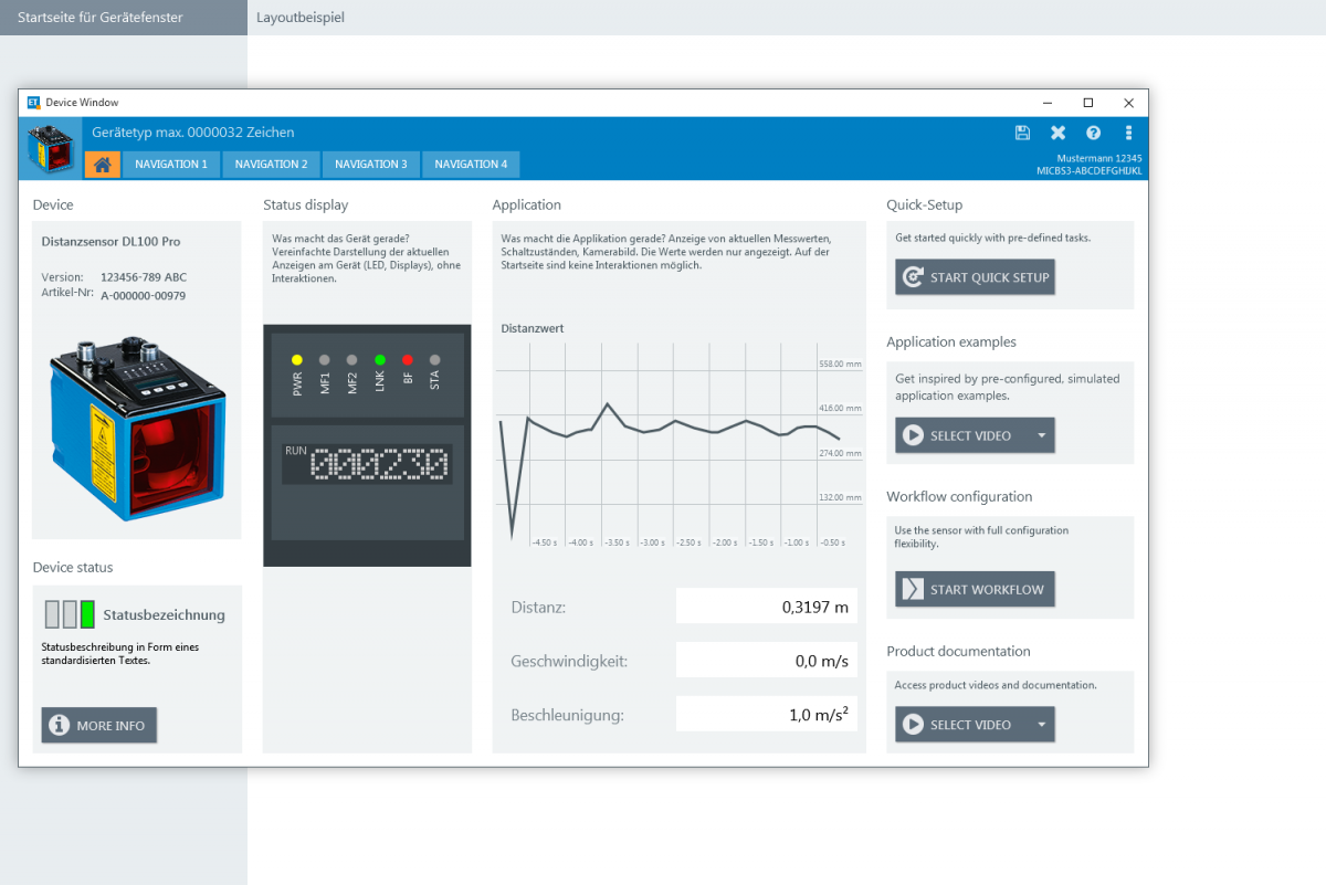 Sick - CUP User Interface Design