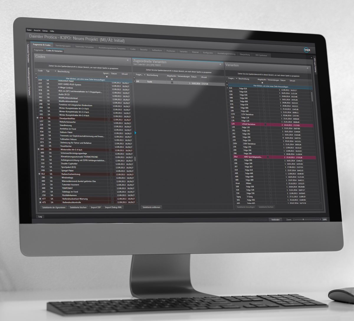 K3PO - CUP User Interface Design